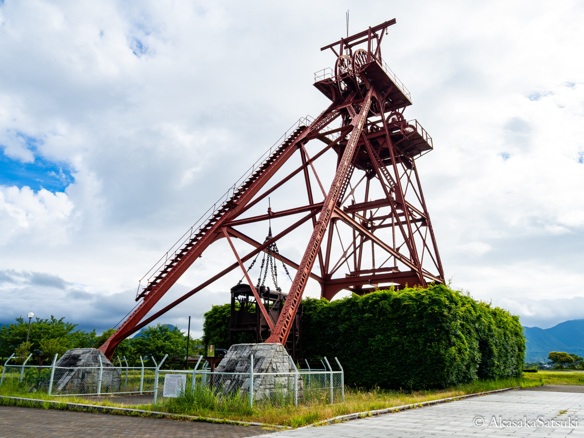PhotoBlog:164 田川伊田の竪坑櫓 | Photographer Akasaka Satsuki